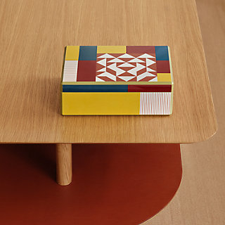 Facettes Lion watch box | Hermès Mainland China Facettes Lion watch box | Hermès Mainland China